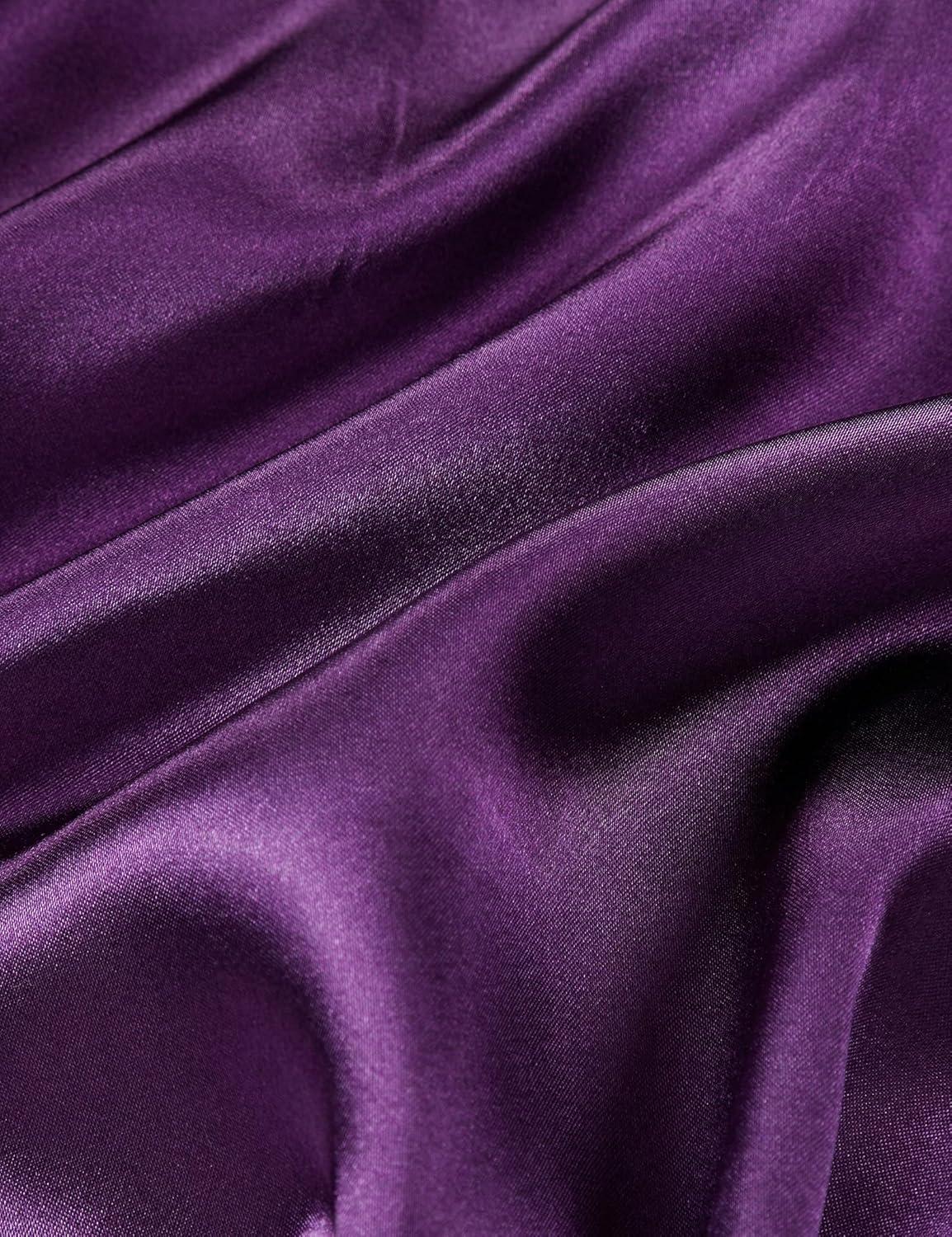 DIPUG Girls Pajamas Satin Long Sleeve Sleepwear Set Silky Feel Pjs for ...